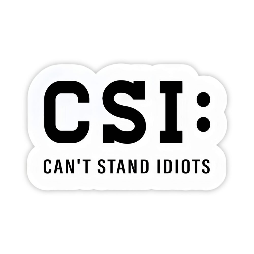 CSI – stickerize